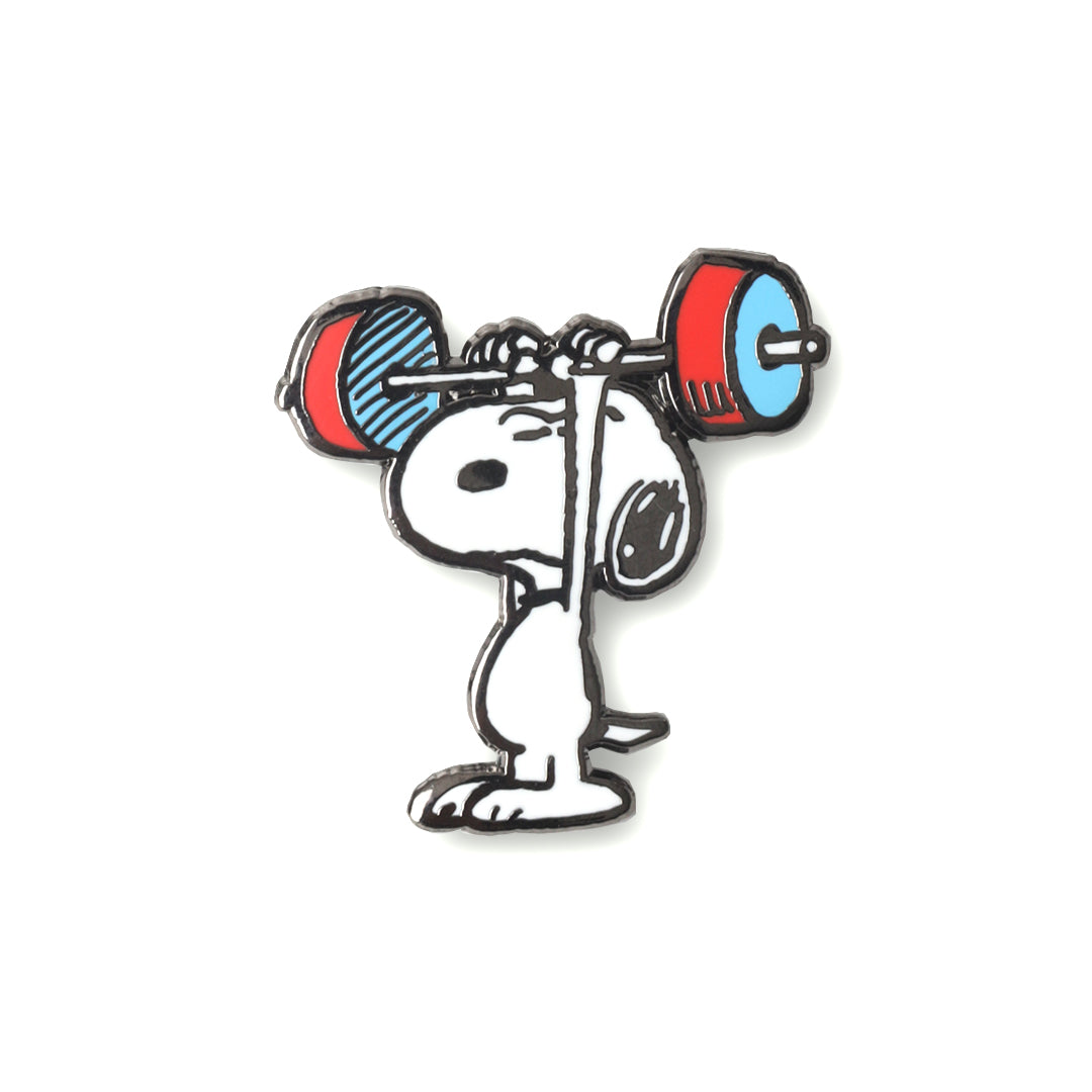 Snoopy Weightlifiting