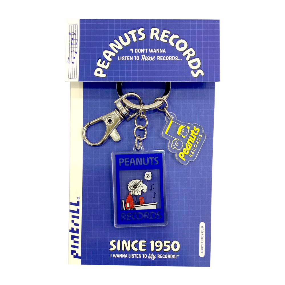 Peppermint Patty Records Keyclip