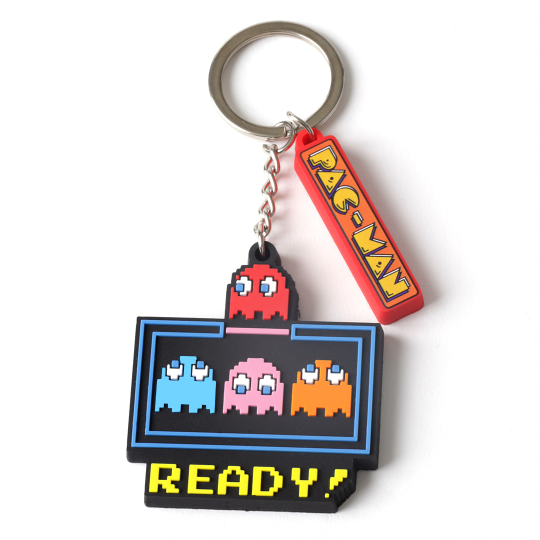 PAC-MAN PVC Ready! PVC Keychain
