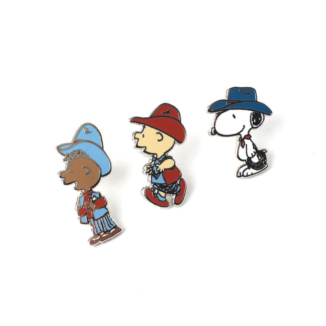 Peanuts Gang Yee Haw Pin Set