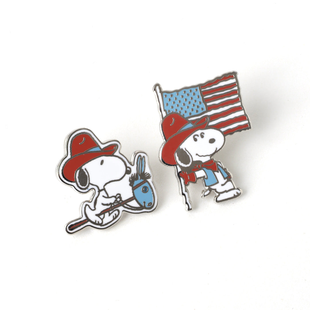 Snoopy Yee Haw Pin Set