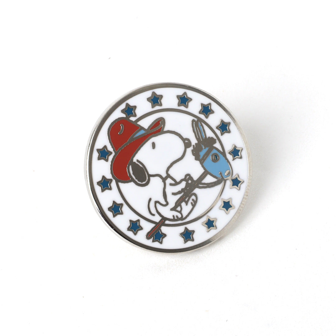 Snoopy Yee Haw Pin