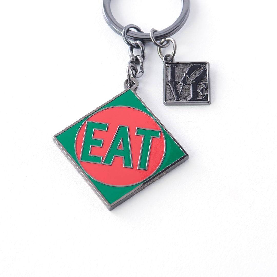Eat / Die Keychain