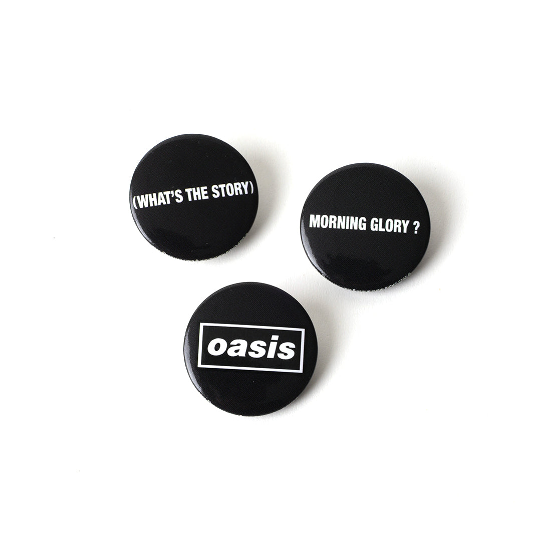 Oasis What's the Story Button Set