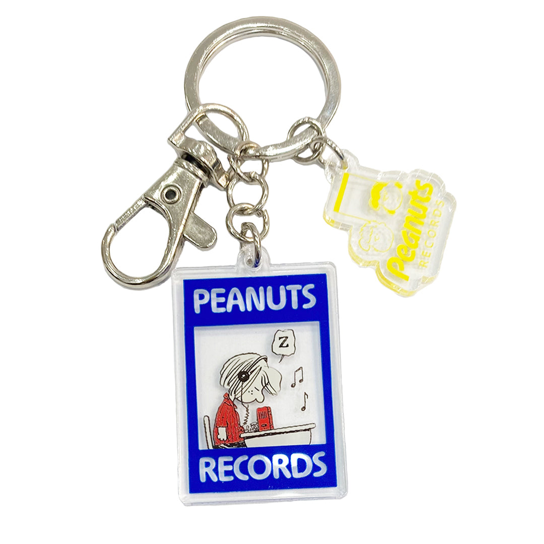 Peppermint Patty Records Keyclip