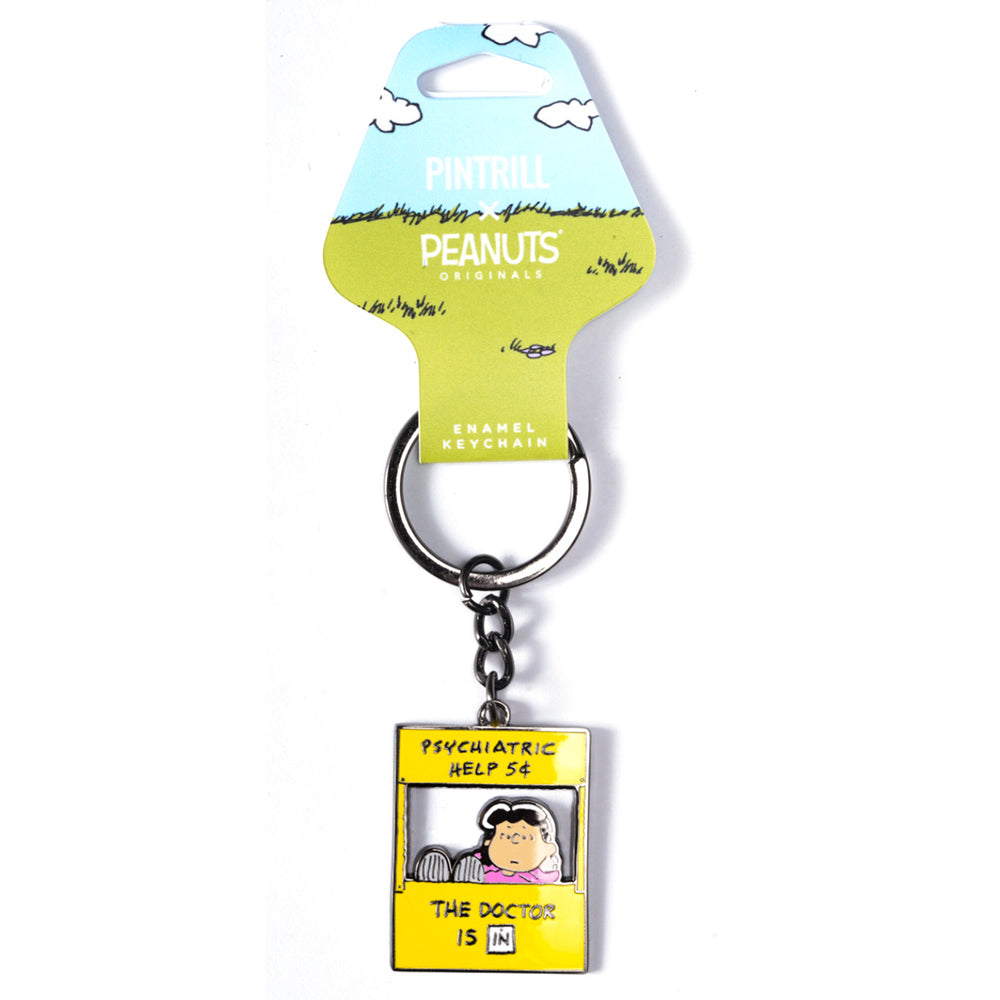 Lucy's Psychiatry Booth Keychain